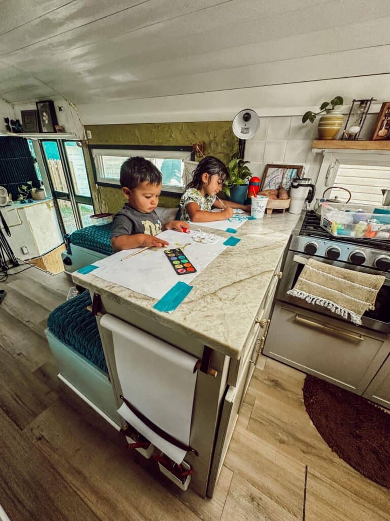 Family of 5 in Their 2nd Amazing DIY Skoolie