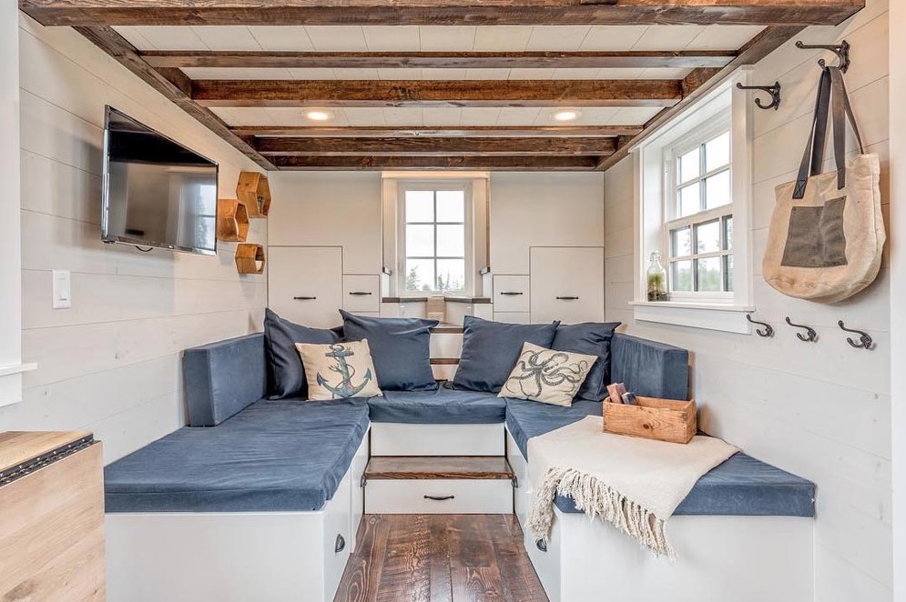 Family of Four’s 375 Sq. Ft. Tiny Home on Wheels by Summit Tiny Homes