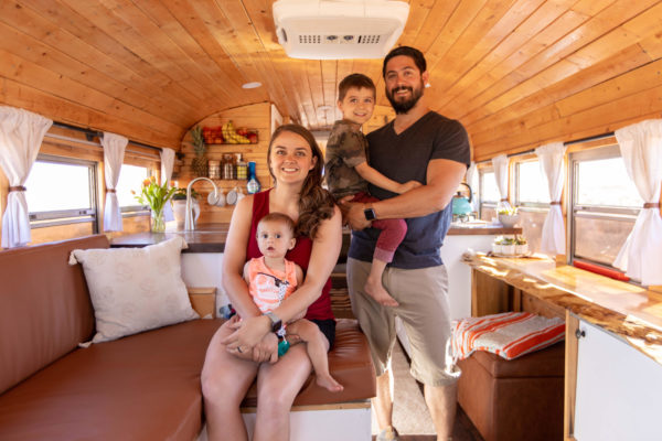 Family’s Under-$11k Bus-Based Tiny Home