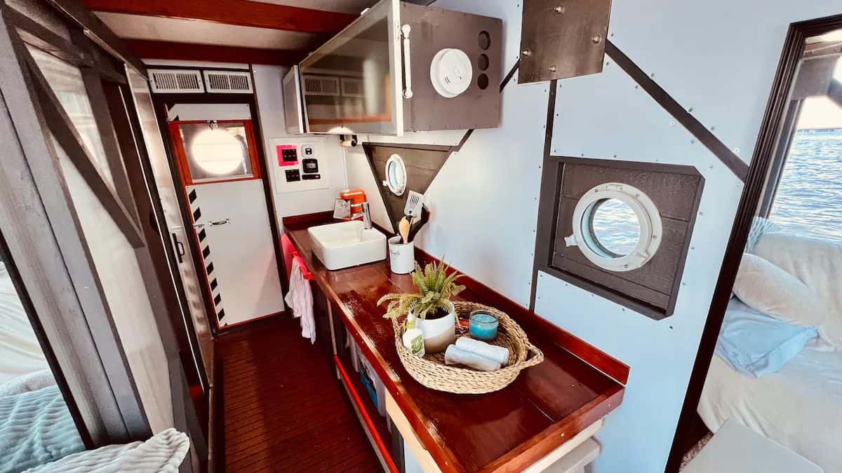 Floating Tiny Home on Pontoons