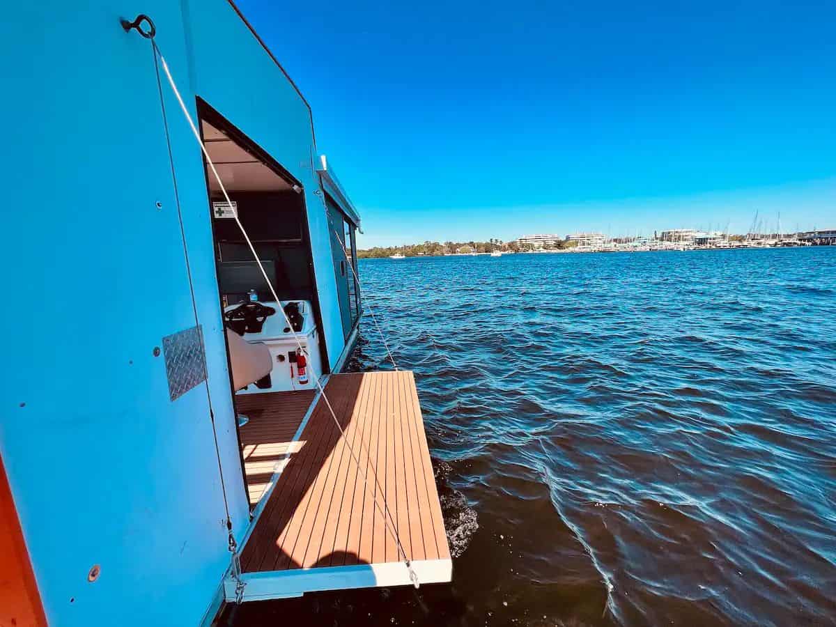Floating Tiny Home on Pontoons