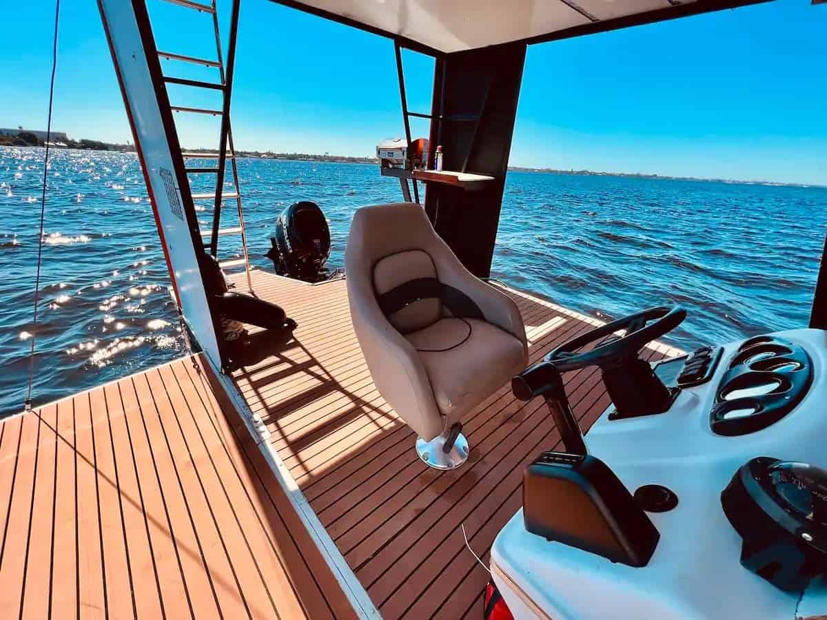 Floating Tiny Home on Pontoons