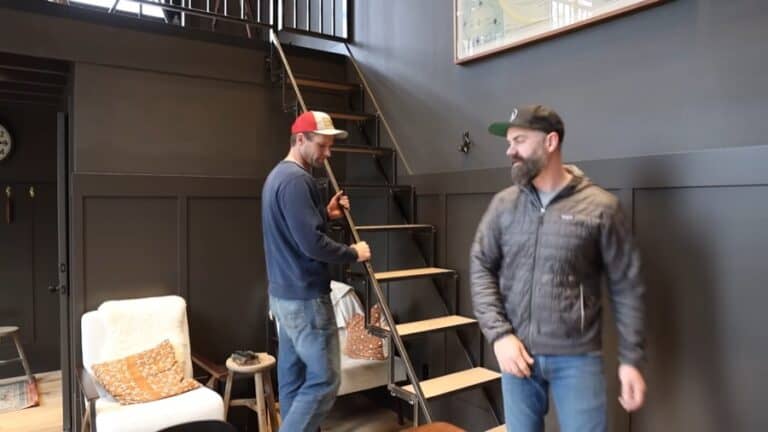 Innovative Folding Stairs for Tiny Homes