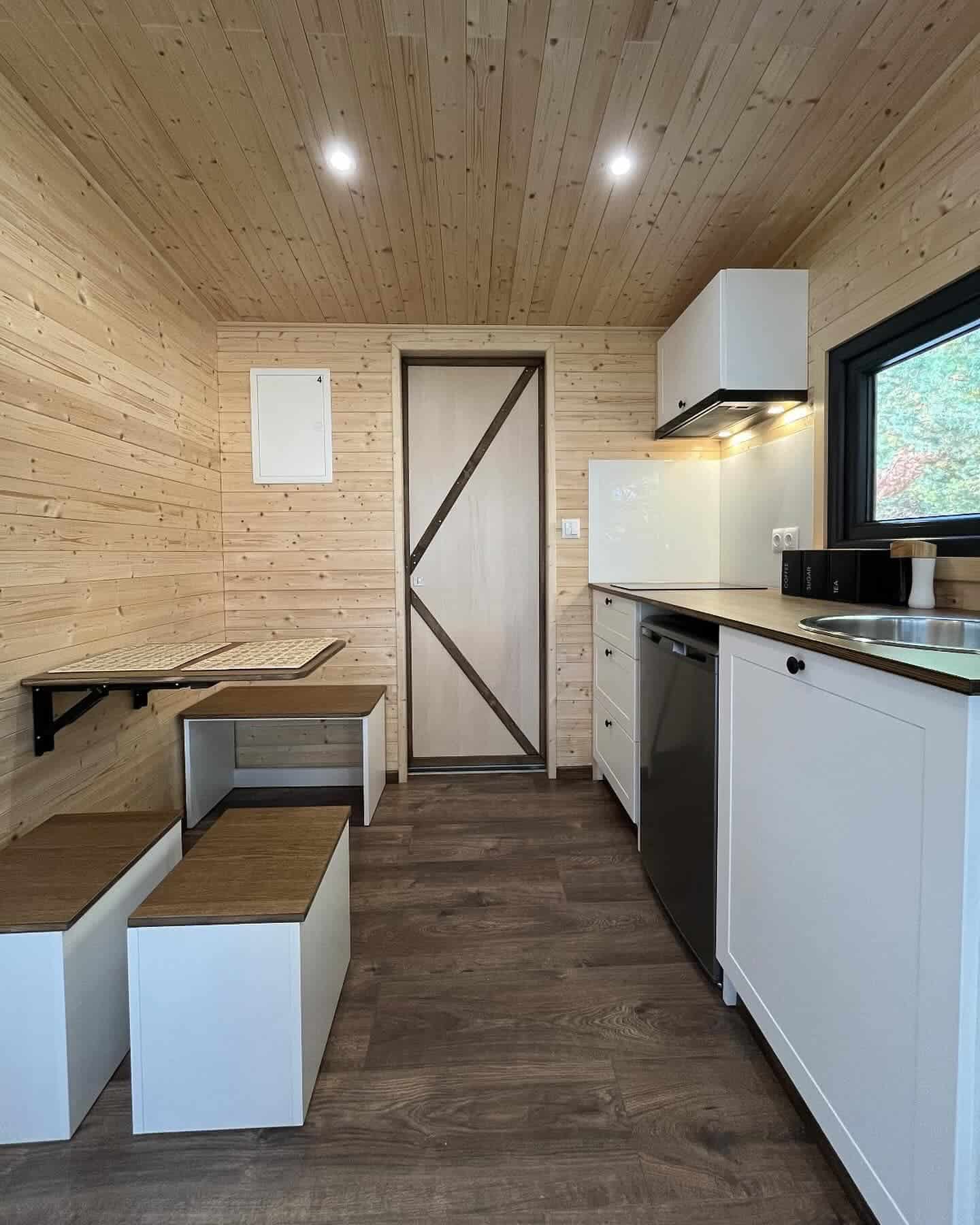 Studio Tiny House with Modular Bed