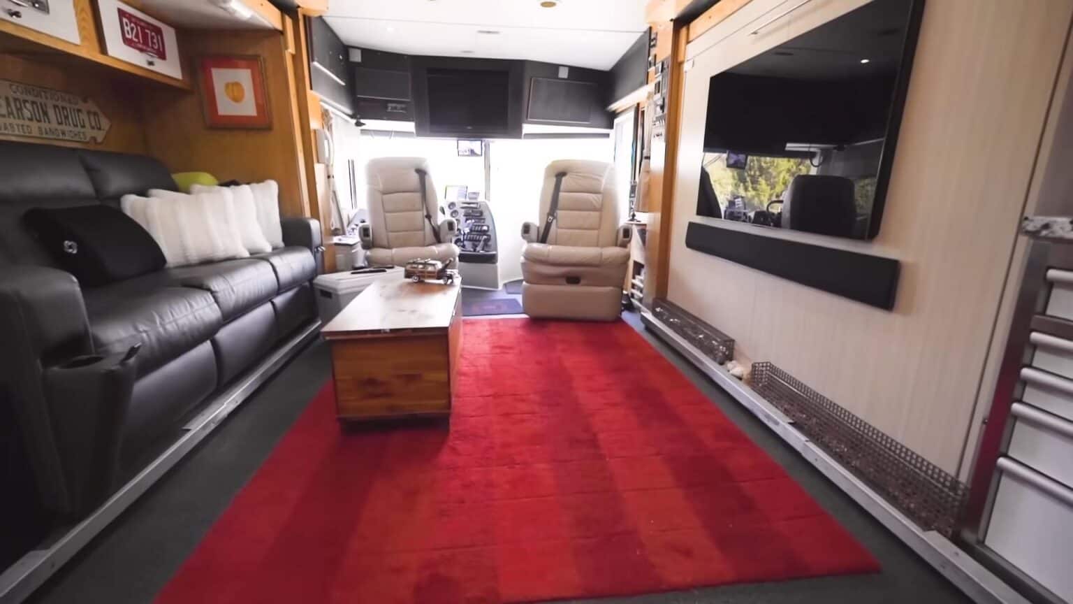 Former Police Commando 61 RV Turned Tiny Home