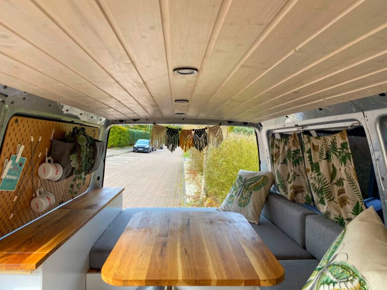 Former Police Vehicle Turned Van Vacation Home