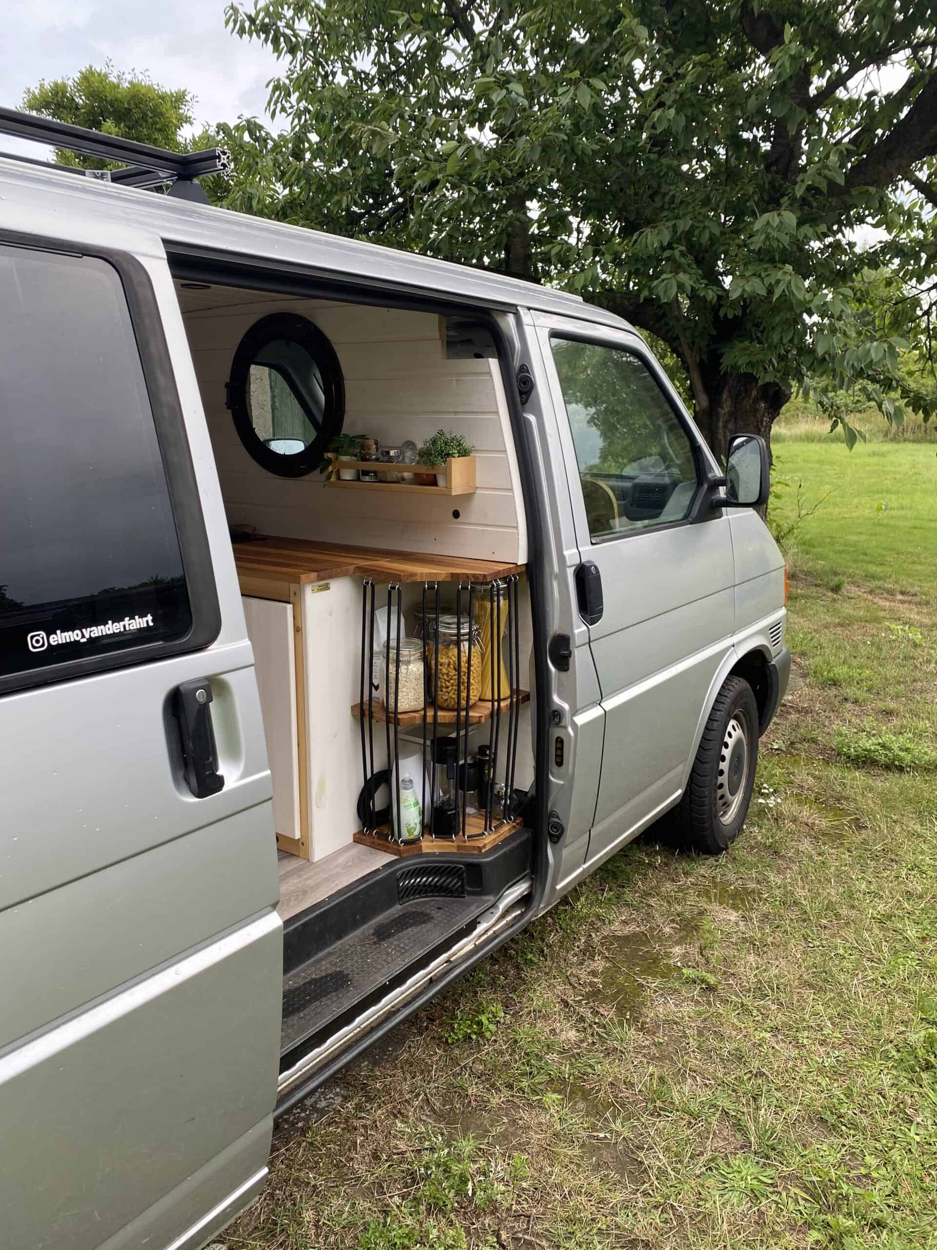 Former Police Vehicle Turned Van Vacation Home