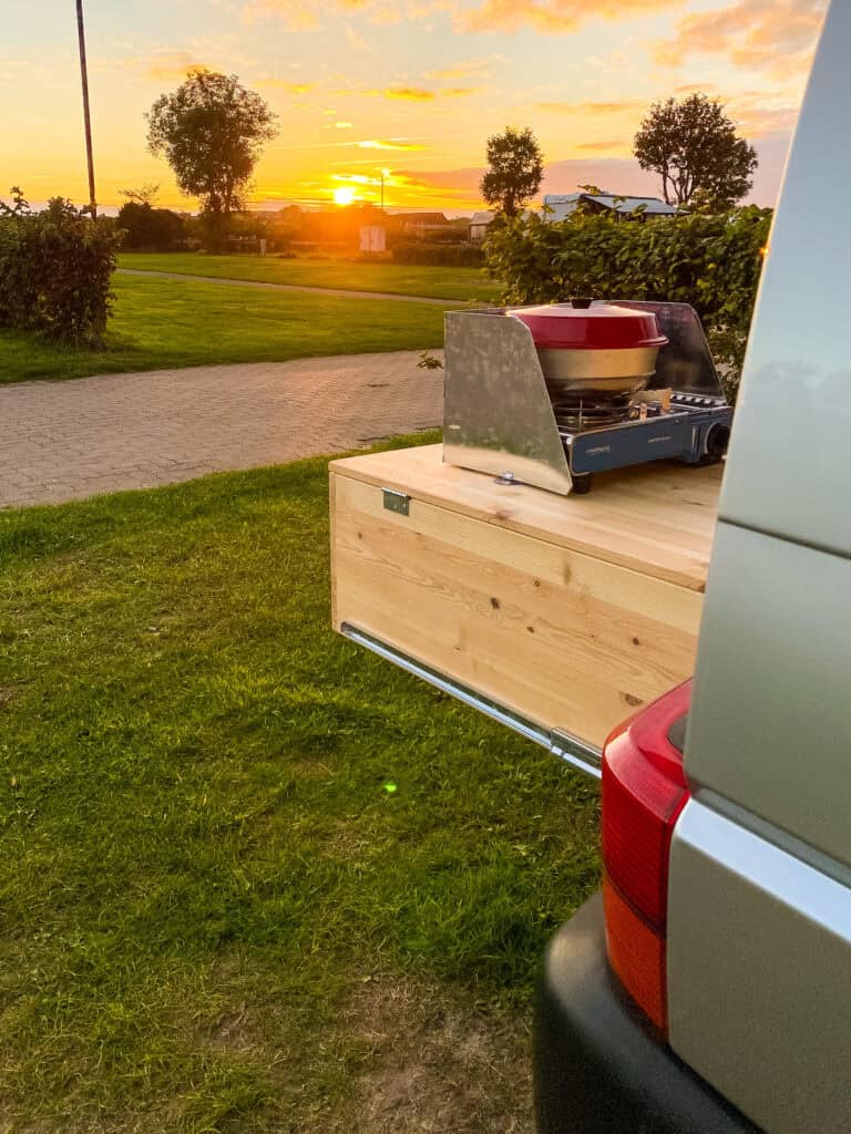 Former Police Vehicle Turned Van Vacation Home
