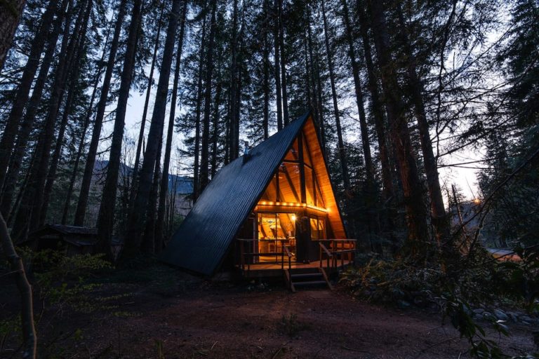 Foss Haus A-Frame Getaway in Washington State