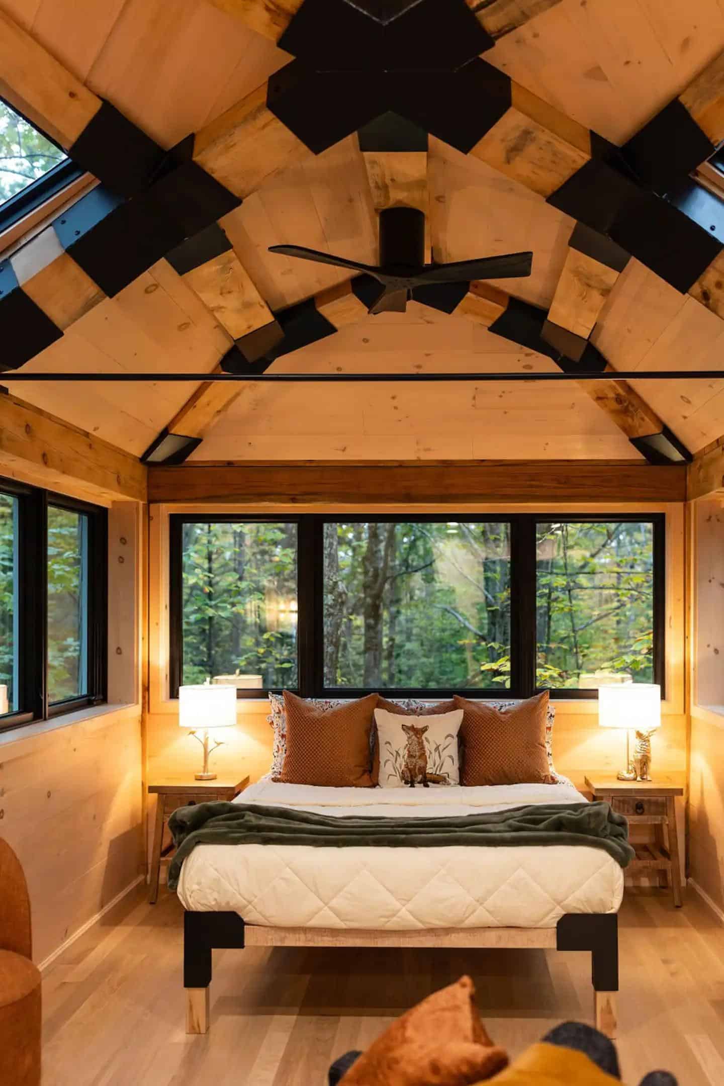 Fox Head Shaped Cabin in the Woods!