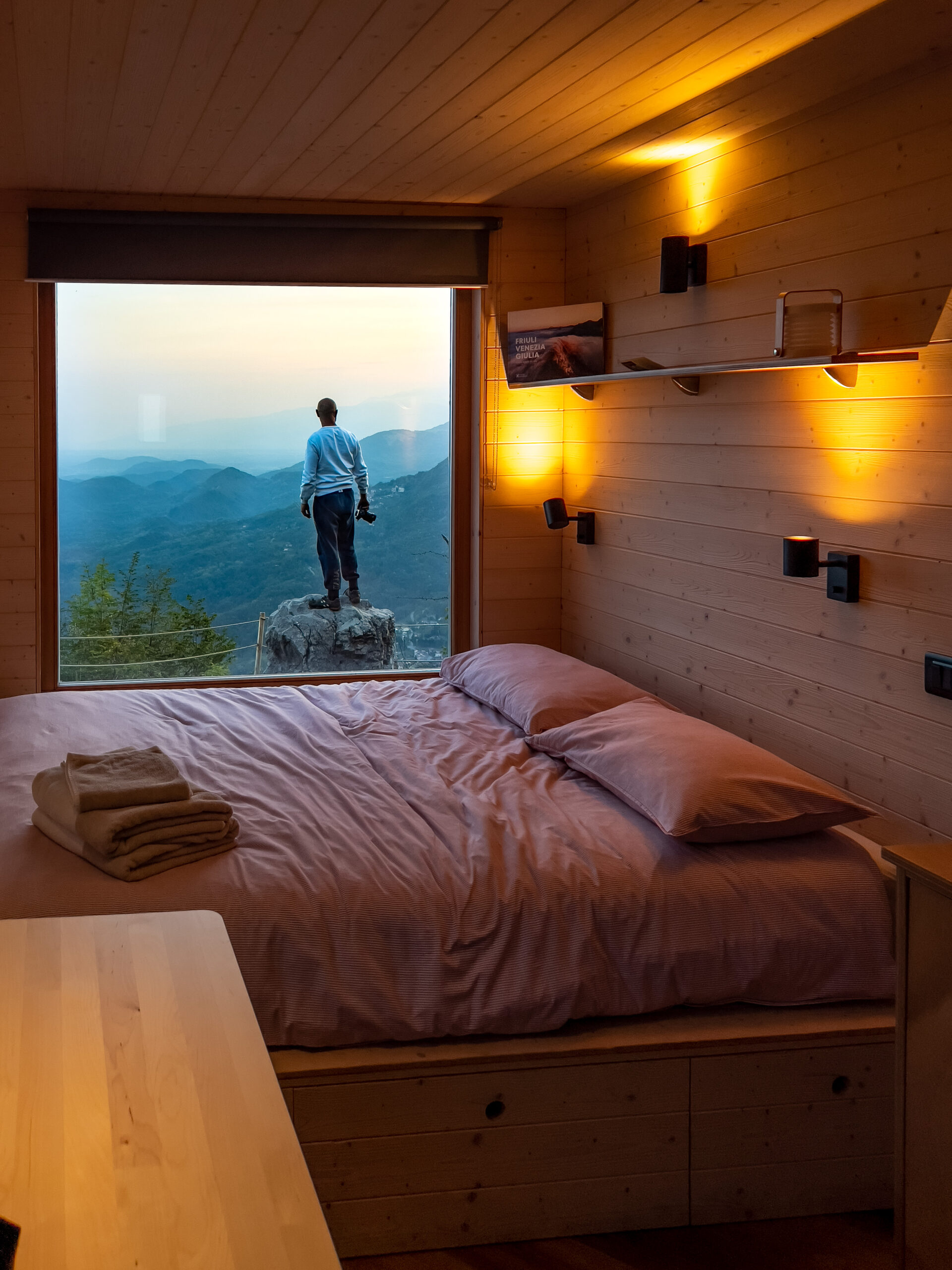 Friland Tiny House on Northern Italian Cliff