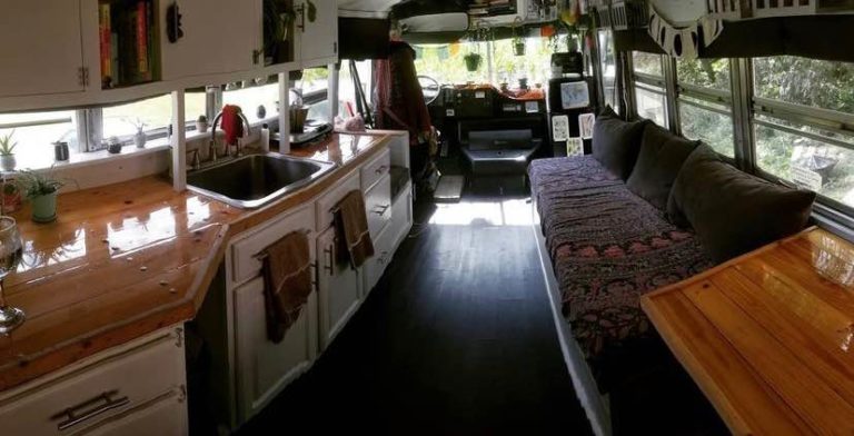 Fully Converted Off Grid School Bus for $35k