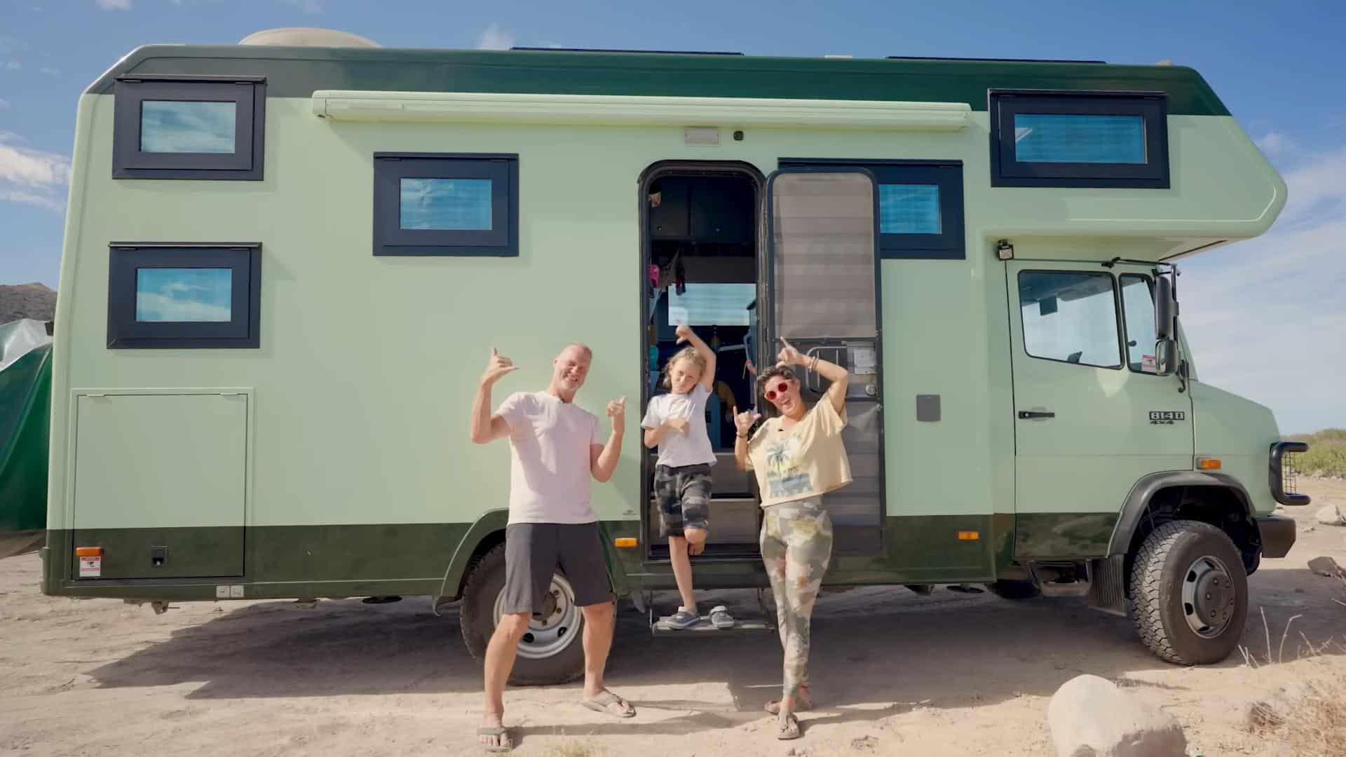 German Family’s Permanent Motorhome Lifestyle