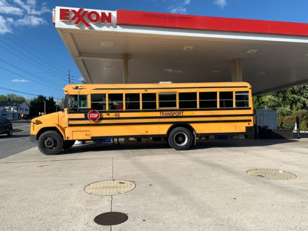 Online College In Their $32,000 Bus Conversion