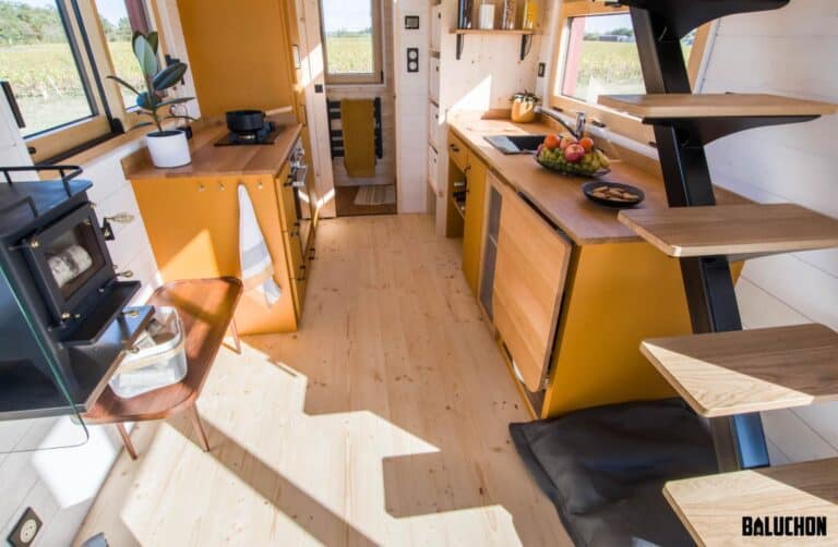 19.5 ft. Golden Hour Tiny House Baluchon Build