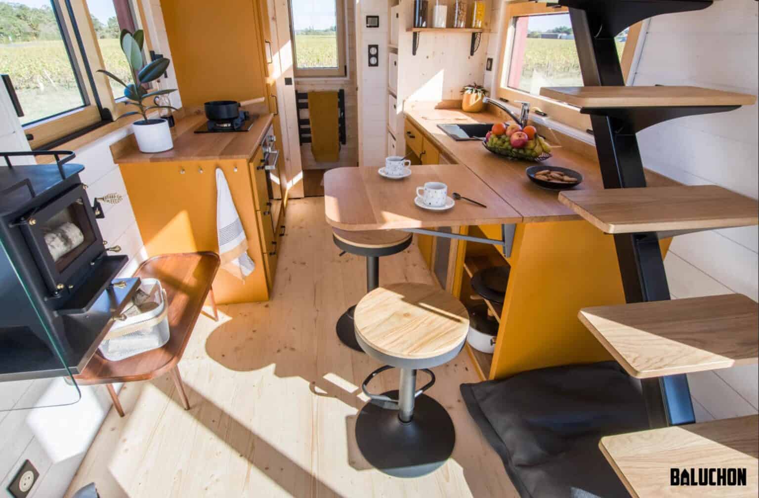 19.5 ft. Golden Hour Tiny House Baluchon Build