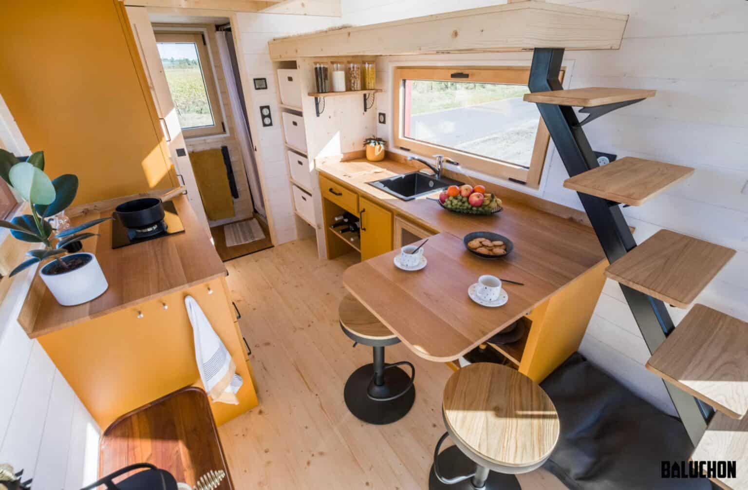 19.5 ft. Golden Hour Tiny House Baluchon Build