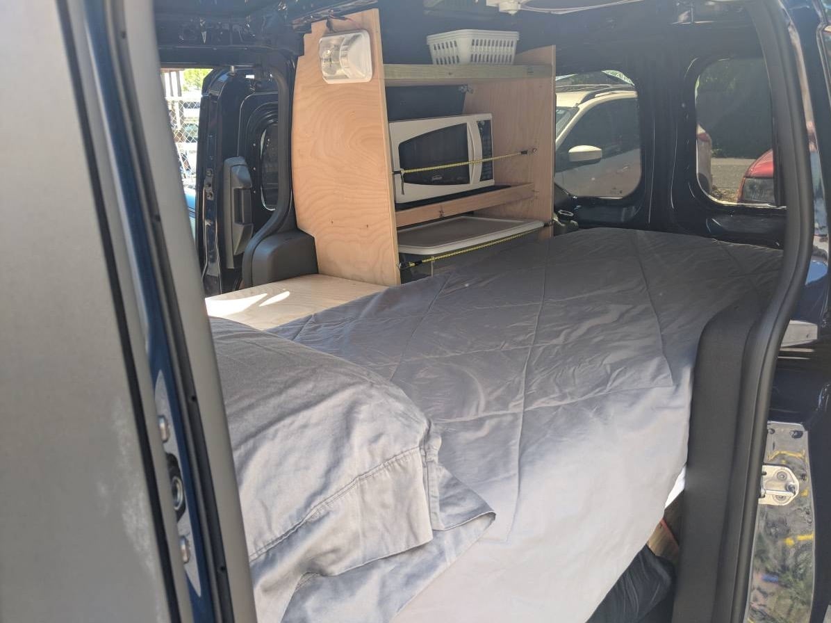 Grandpa’s DIY 2016 Ford Transit Connect Camper Van Conversion