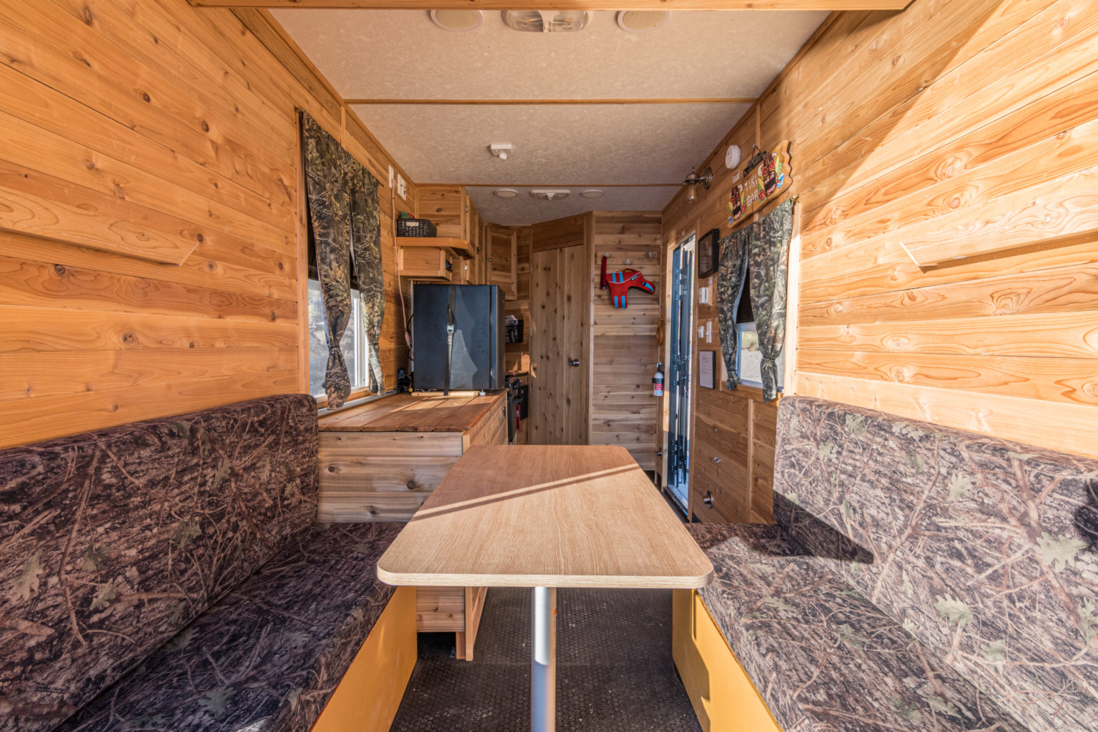 Heidi-Ho: Cargo Camper Houseboat For Sale! $50K