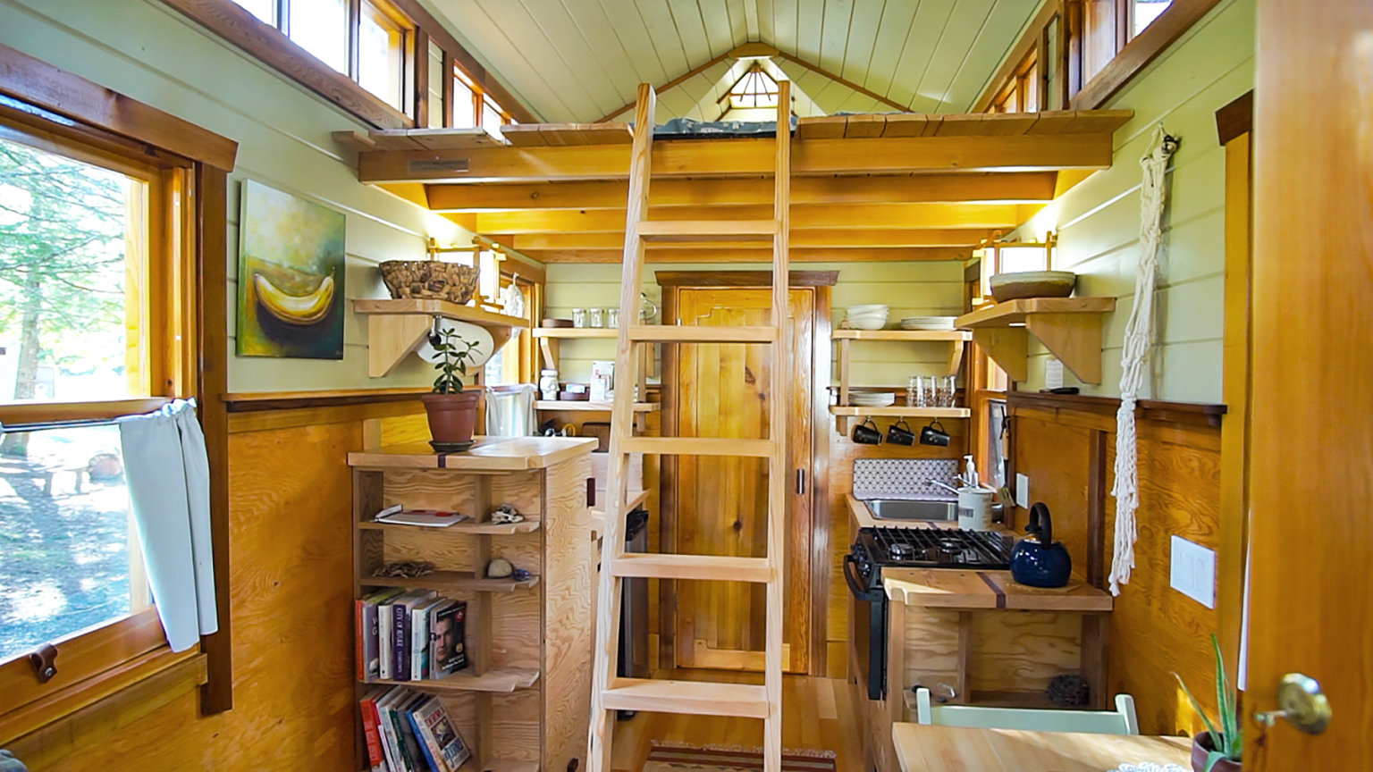 Handcrafted Tiny House with Beautiful Design and Woodwork