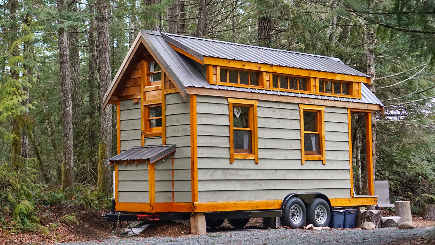 Handcrafted Tiny House with Beautiful Design and Woodwork