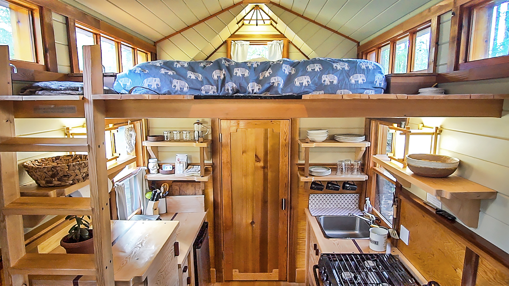 Handcrafted Tiny House with Beautiful Design and Woodwork