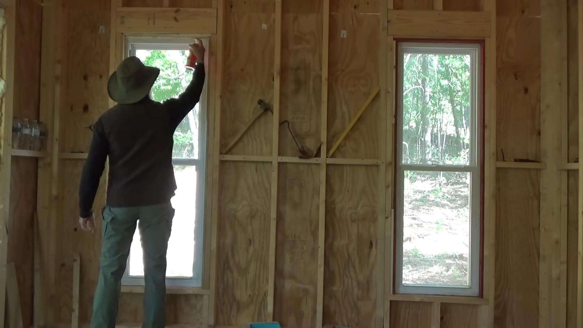 He Built an Off-Grid Cabin with Hand Tools