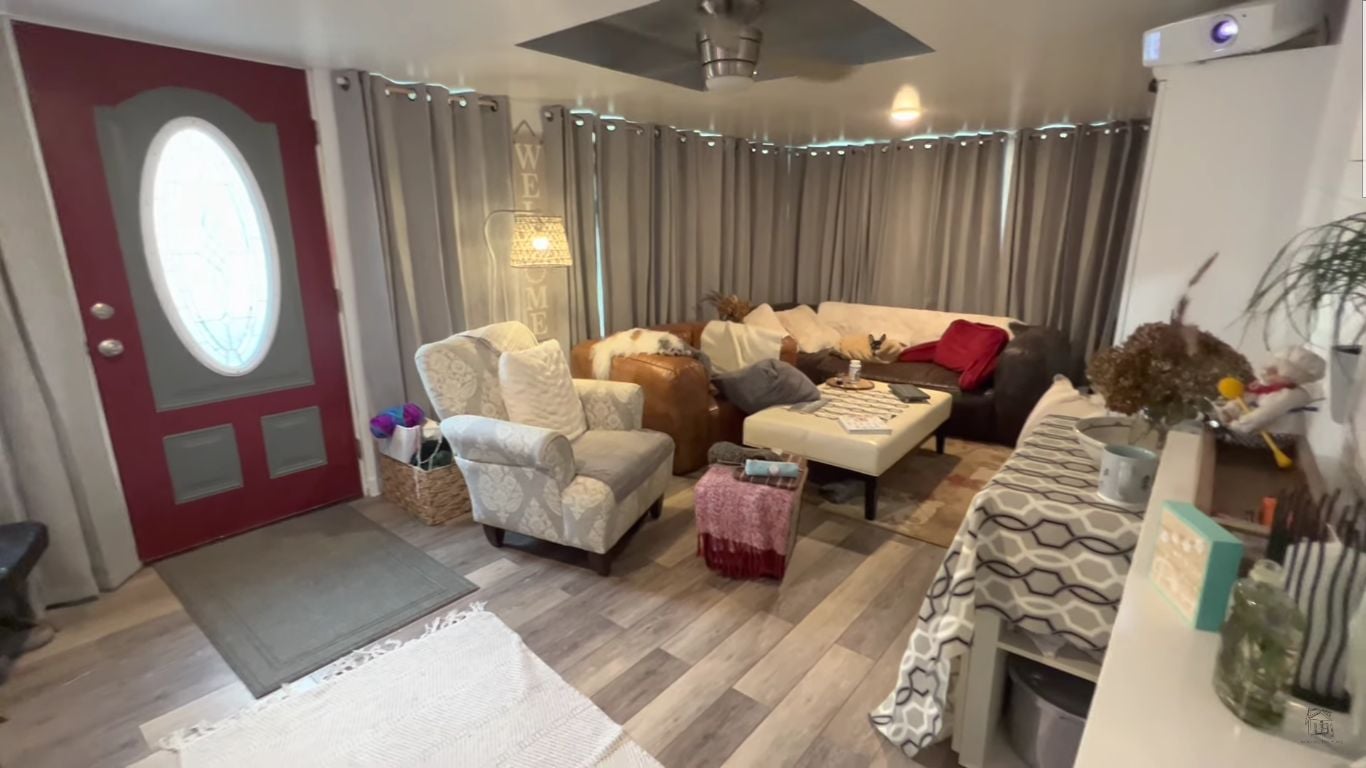 10×32 Tiny House with Sunroom: Tennessee Community Living for $200/Month