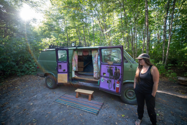Her 8 Years of Super-Simple Van Life