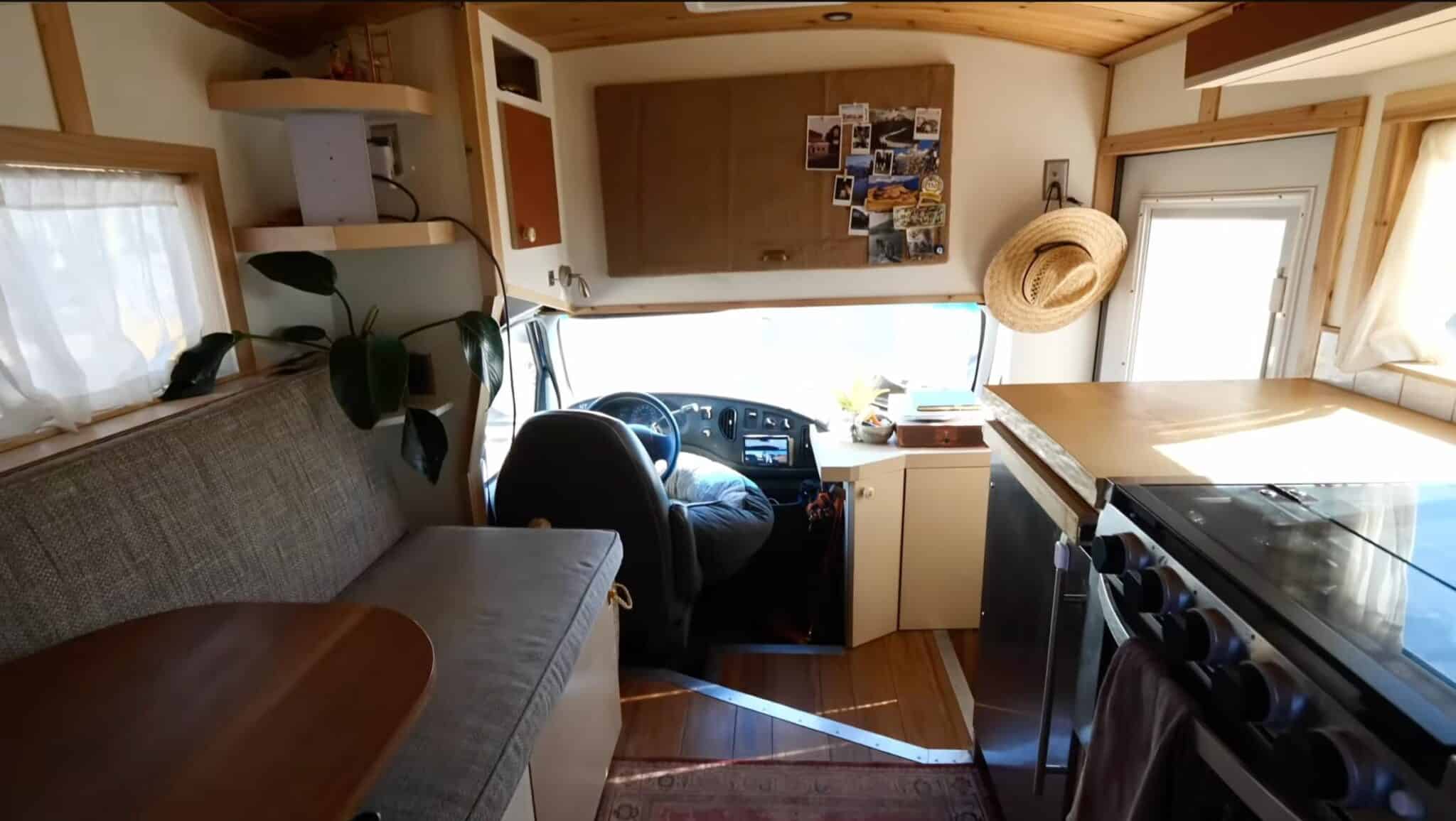 Her Raised Roof Short Bus Conversion
