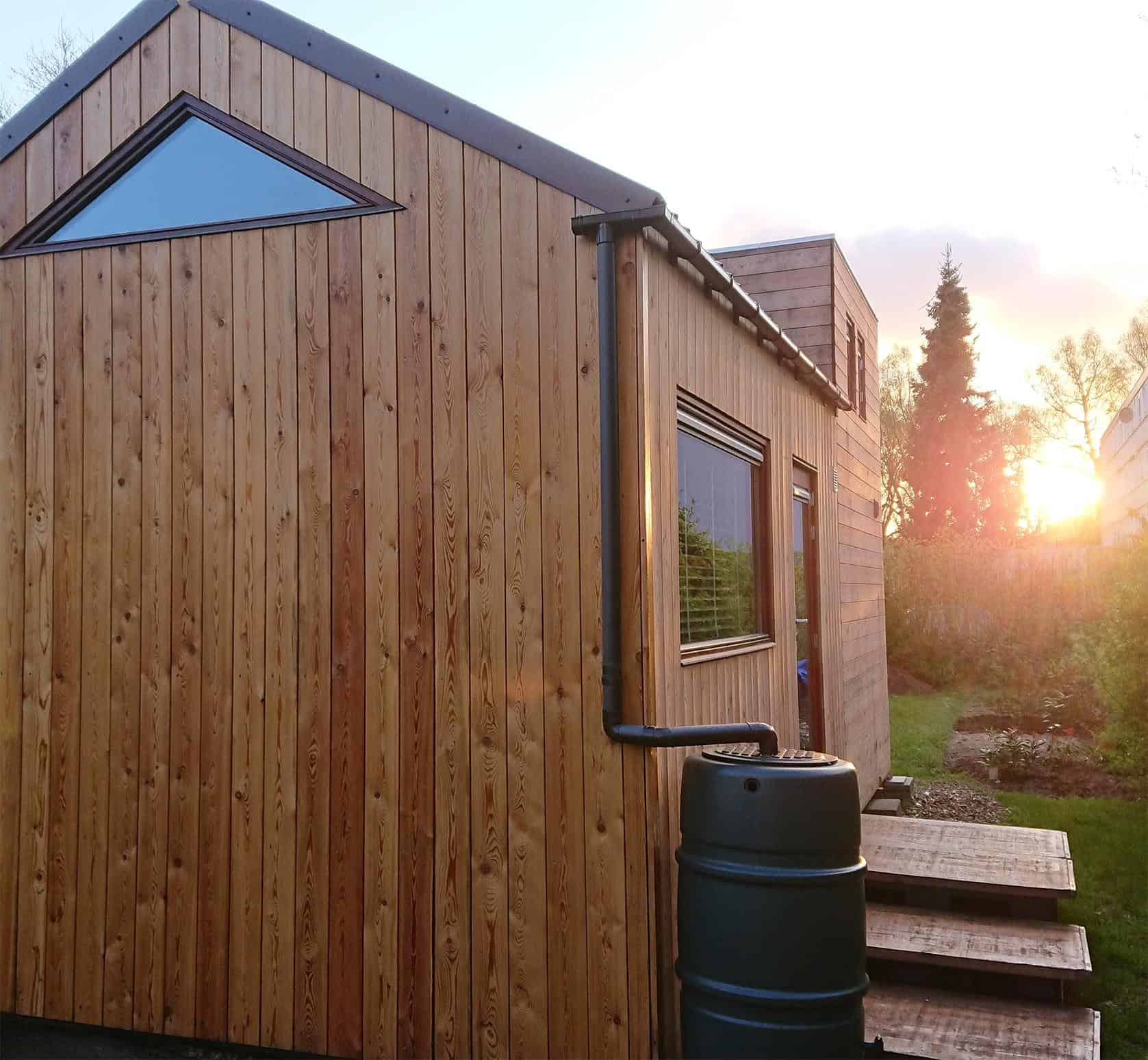 Netherlands Tiny House Built with Her Dad