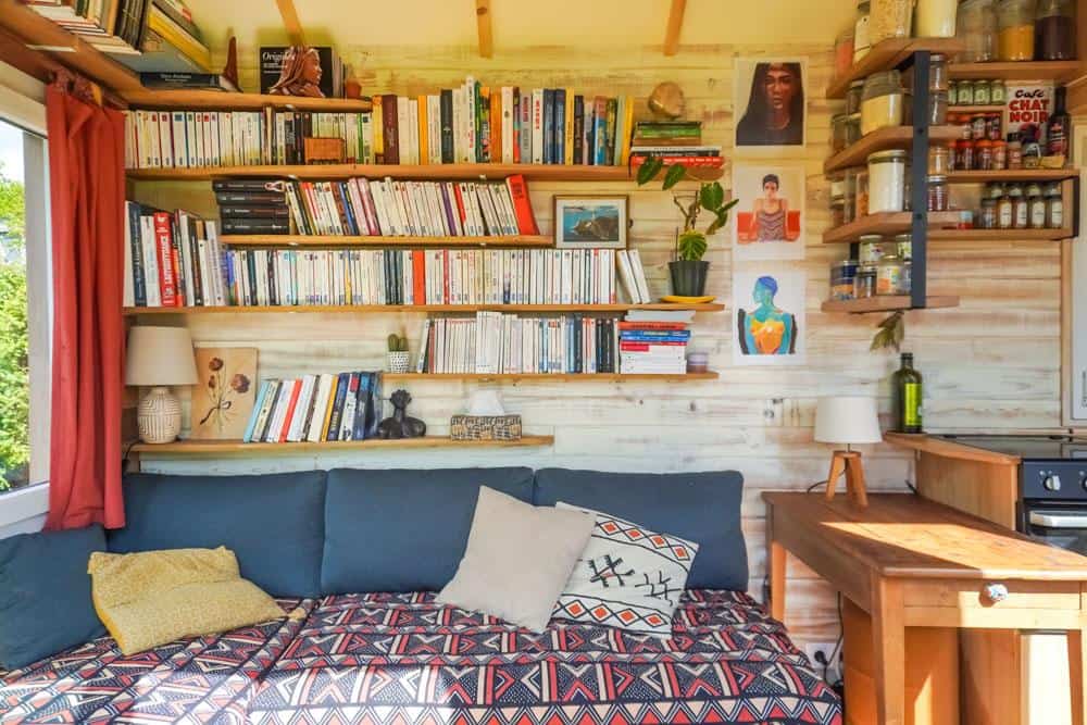Her DIY Tiny Home in the French Countryside