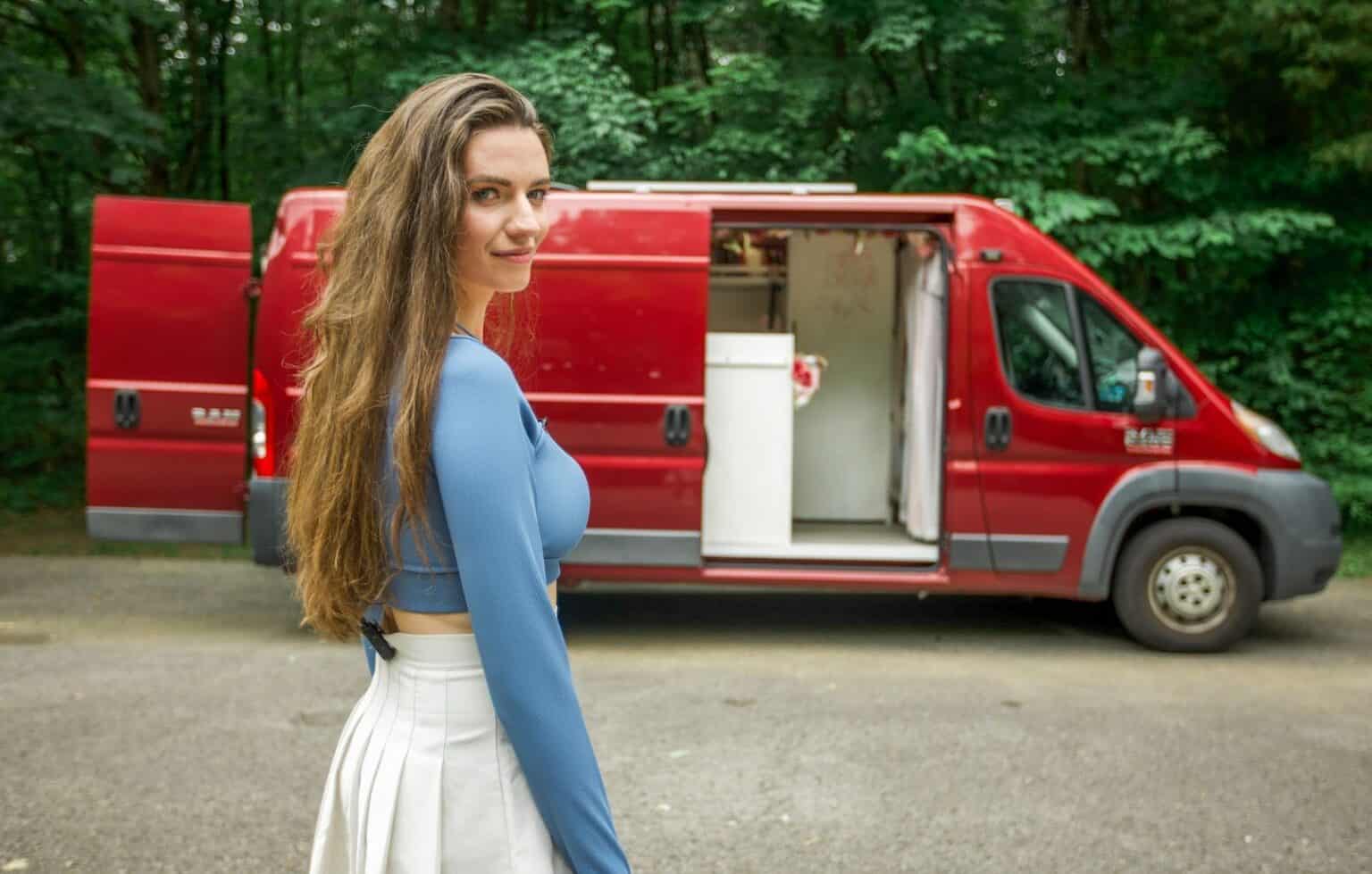 Her Stealthy Van Inspired by Taylor Swift
