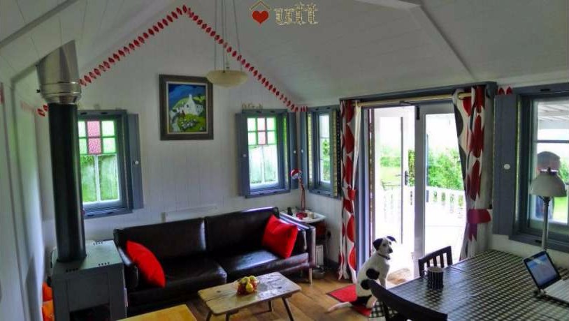 Tiny Tin Cabin in Pembrokshire
