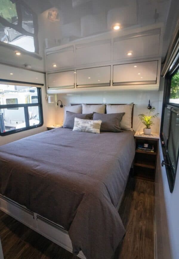 High-Tech, Self-Sustaining Tiny Home by Living Vehicle
