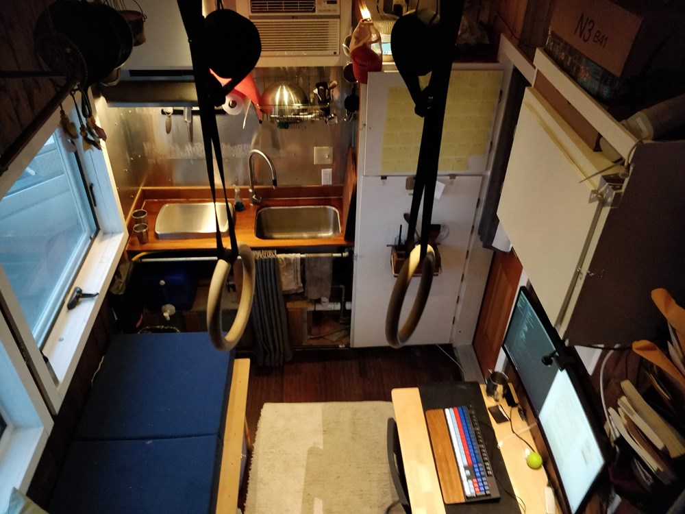 High-Tech and Off-Grid 16-Foot Tiny House