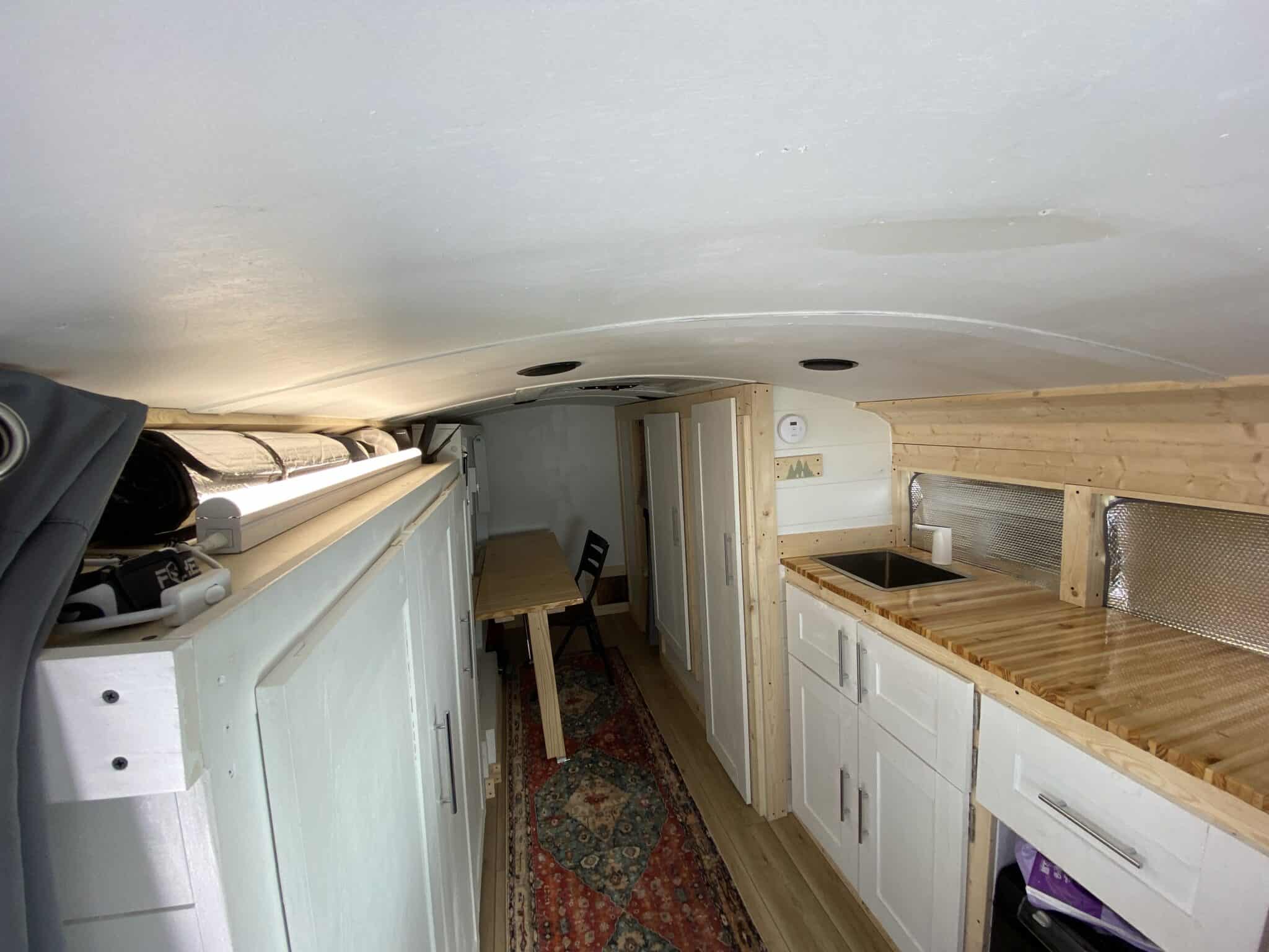 Their $22K Bus Conversion with a Murphy Bed
