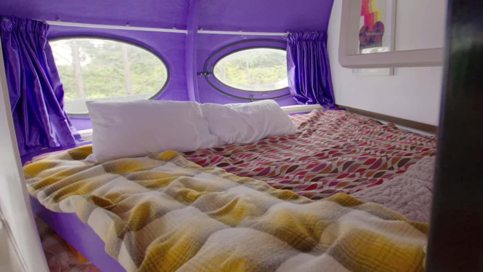 His Renovated 1974 Futuro UFO Home