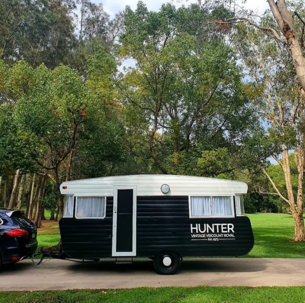 Their Vintage Caravan Remodel