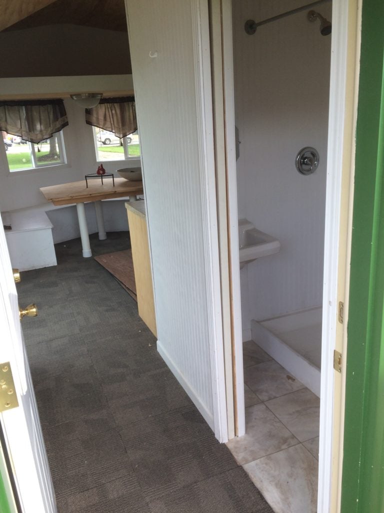 Student Built 144 Sq. Ft. Tiny House on Wheels in Chicago High School ...