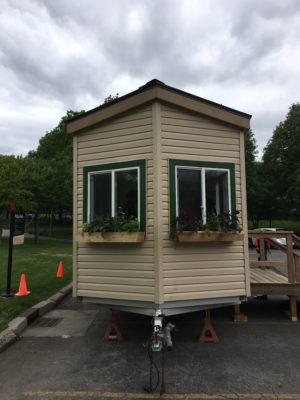 Student Built 144 Sq. Ft. Tiny House on Wheels in Chicago High School ...