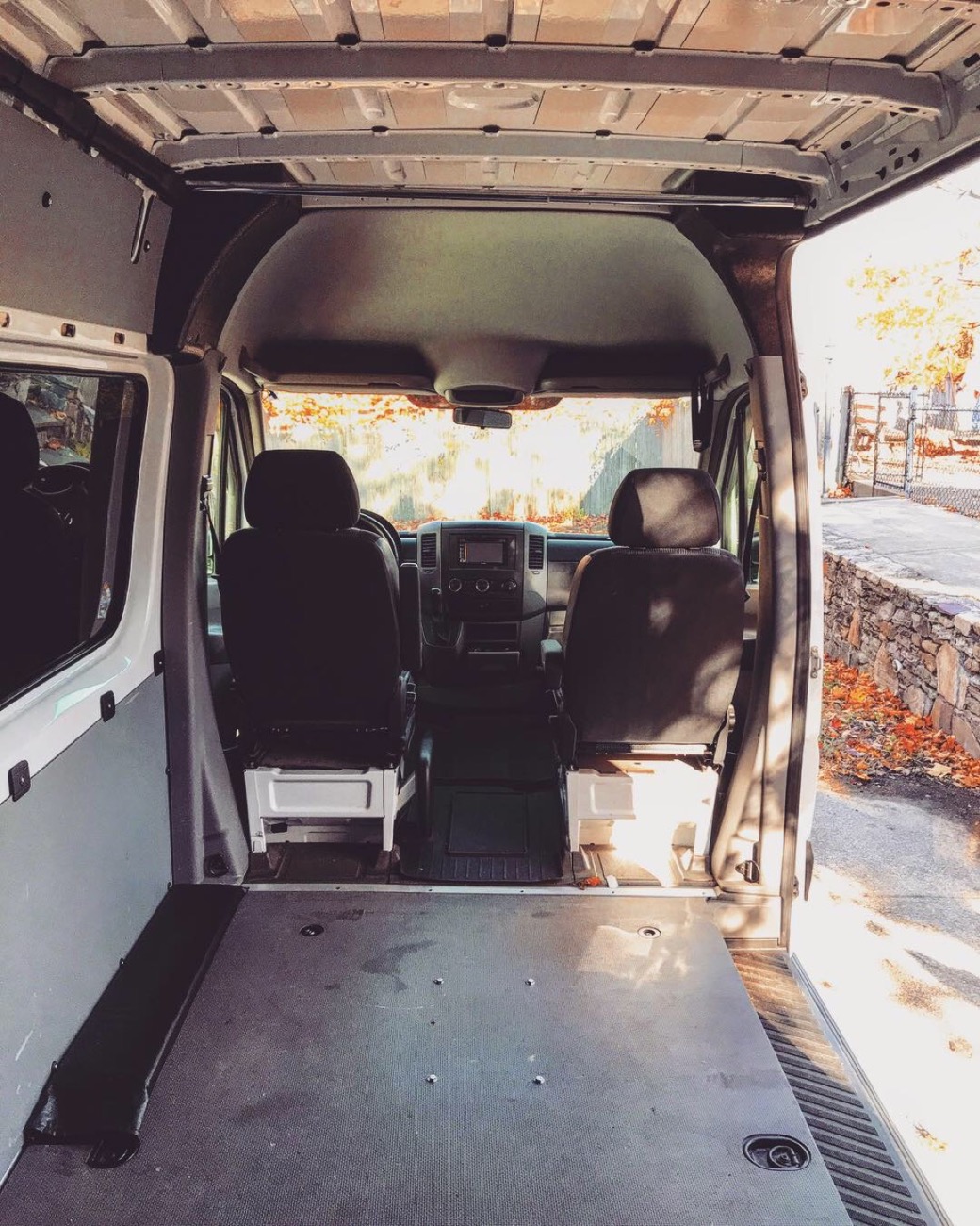 How she turned her van into an 80-square-foot rolling tiny home