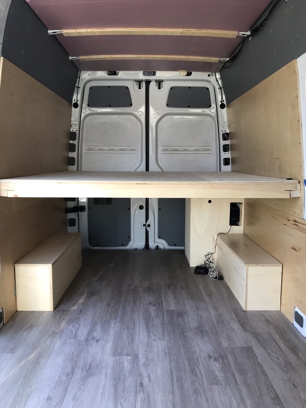 How she turned her van into an 80-square-foot rolling tiny home