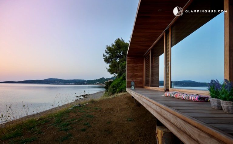 365-Square-Foot Beachfront Tiny House on Wheels in Greece