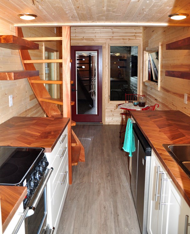 Beautiful 200 Sq. Ft. Custom Tiny House by Indigo River Tiny Homes