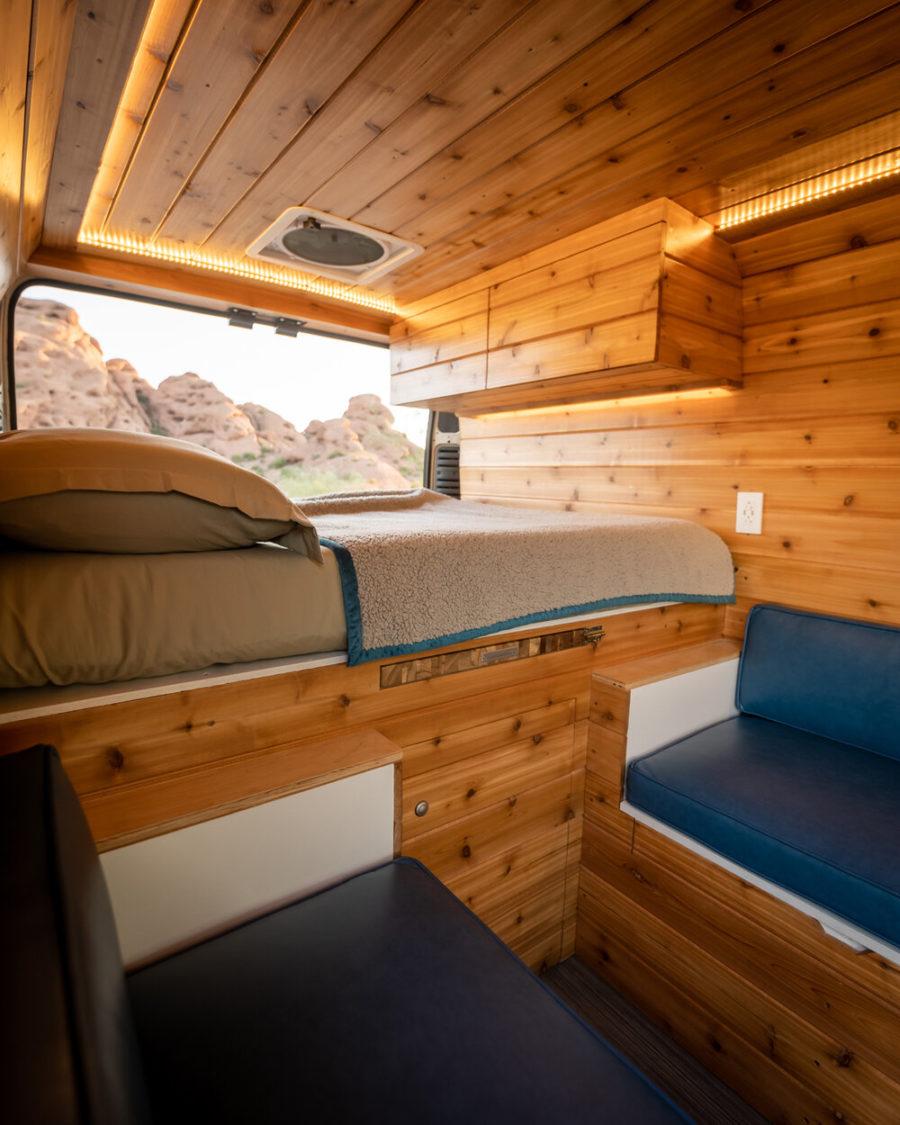 The Knight Camper Van Conversion by Boho Life