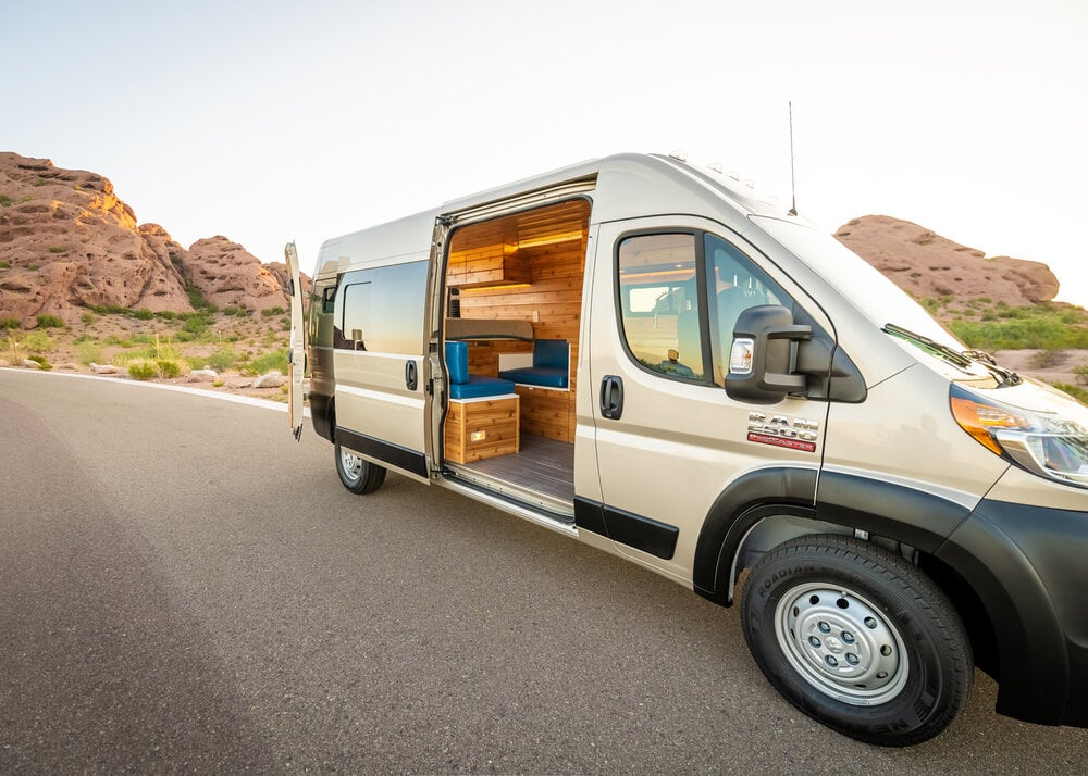 The Knight Camper Van Conversion by Boho Life