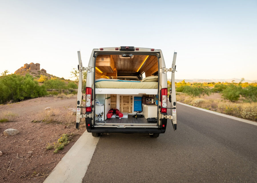 The Knight Camper Van Conversion by Boho Life