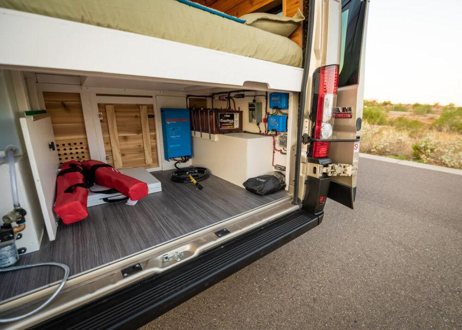 The Knight Camper Van Conversion by Boho Life