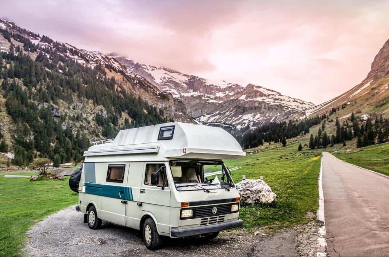 Van Life with Tow-along Storage